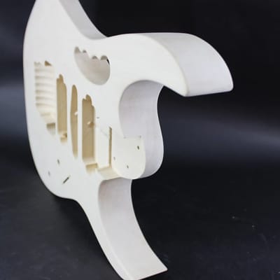 Unfinished 7 string guitar body, basswood, Universe style, | Reverb