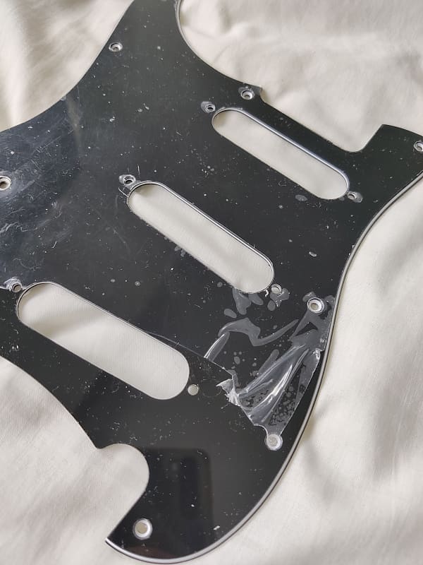 G&L LegaStrat Original Pickguard Left handed guitar in | Reverb UK