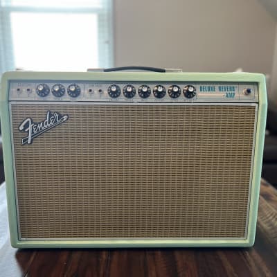 Fender 68 Custom Deluxe Reverb 2019 - Surf Green | Reverb