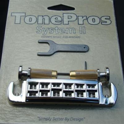 AVT2M-C TonePros (Metric) Wraparound bridge for PRS SE, | Reverb