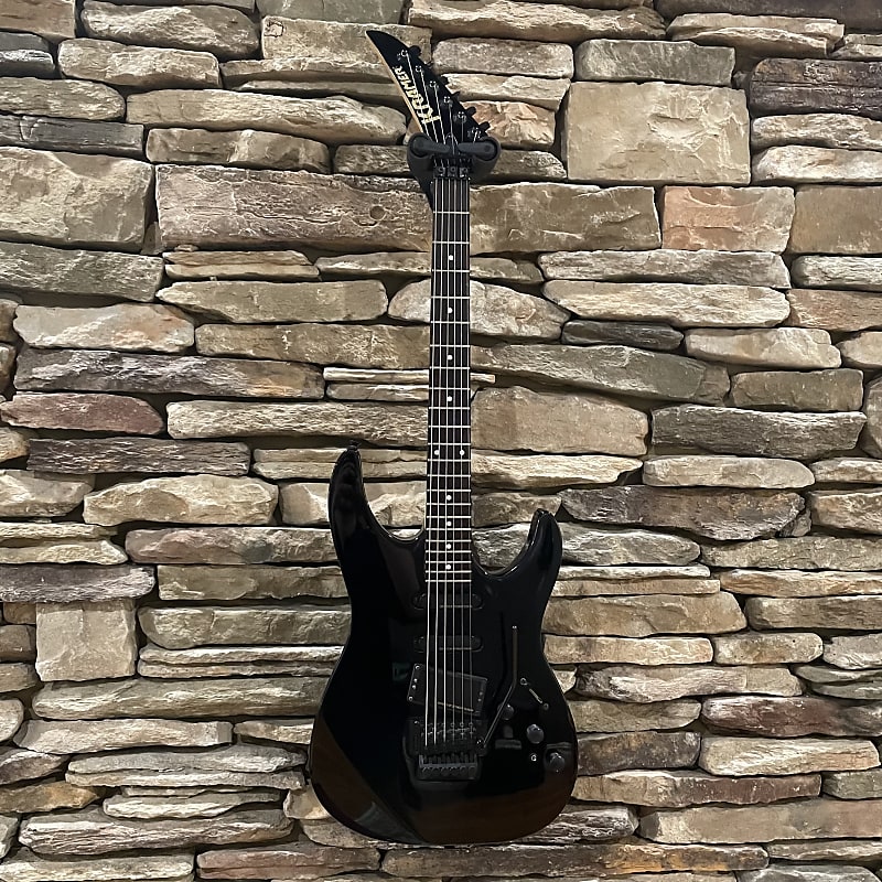 Kramer Striker ST600 1988-1989 - Black w/OHSC | Reverb