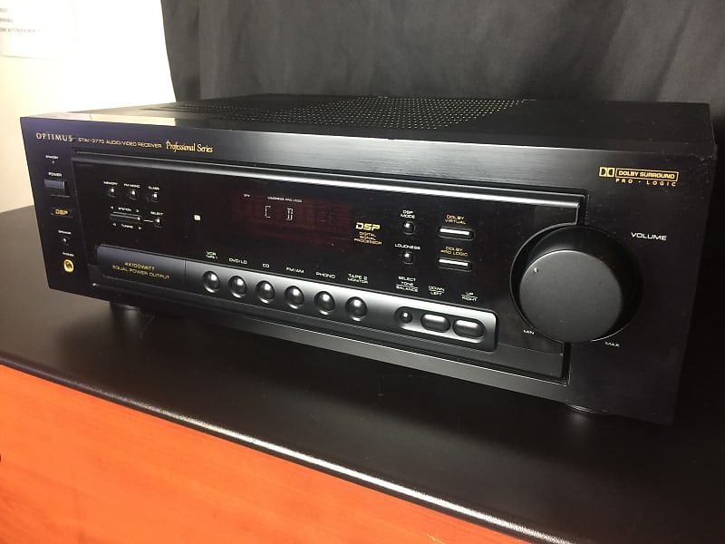 OPTIMUS STAV-3770 A/V Stereo Receiver | Reverb