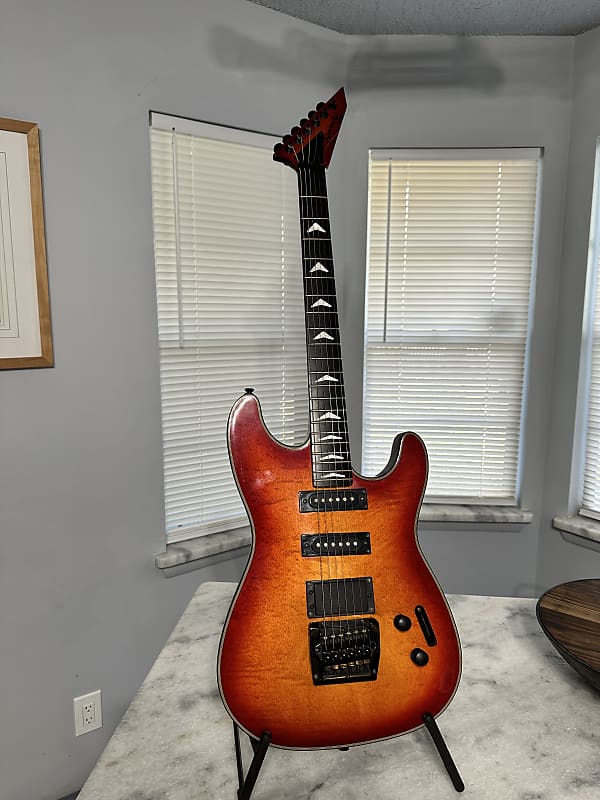 1987 Guild Burnside Blade Cherry Sunburst | Reverb
