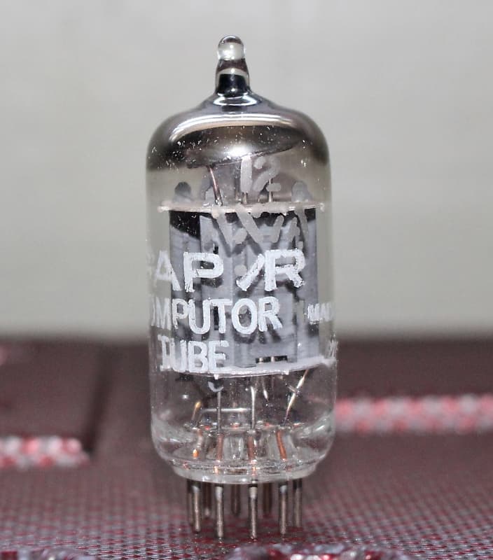 CBS HYTRON 12AX7 ECC83 LONG PLATE D GETR TEST NOS++ MINTY | Reverb