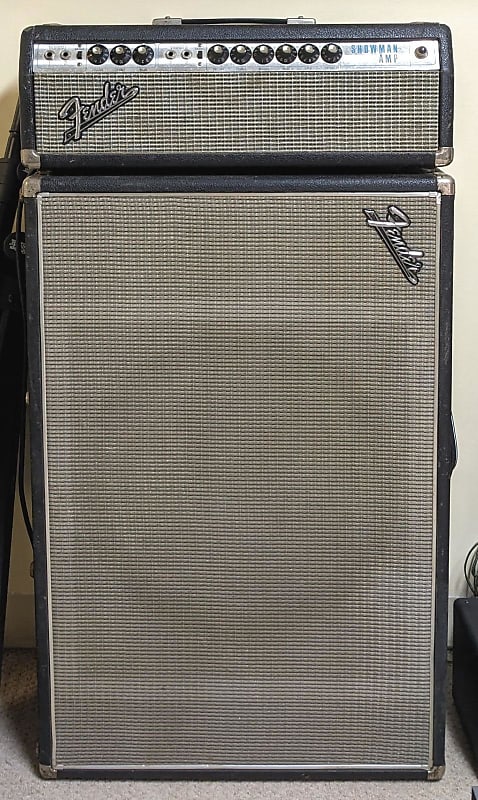 Fender Showman Amp 1967 - Black | Reverb