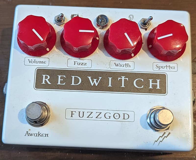 Red Witch Fuzz God IIc - 24 of 99 Hand Signed | Reverb