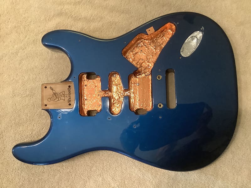 Warmoth Stratocaster 2022 - Metallic Blue | Reverb