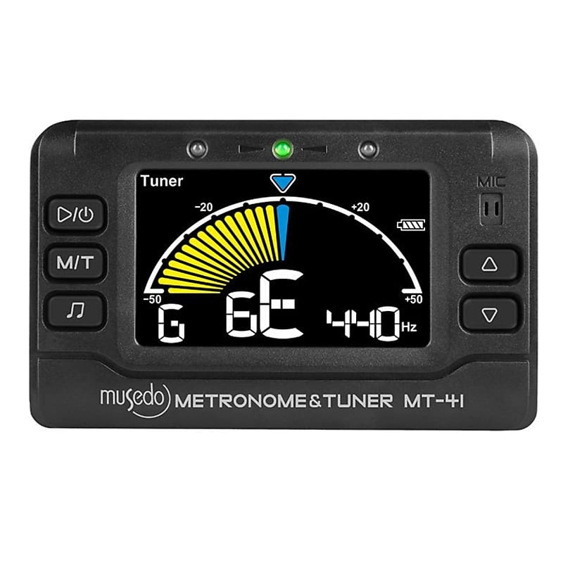 Musedo MT-41 Rechargeable 3 in 1 Chromatic Metro-Tuner | Reverb