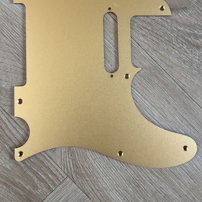 Fender Telecaster gold anodized pickguard 2023 - Gold | Reverb