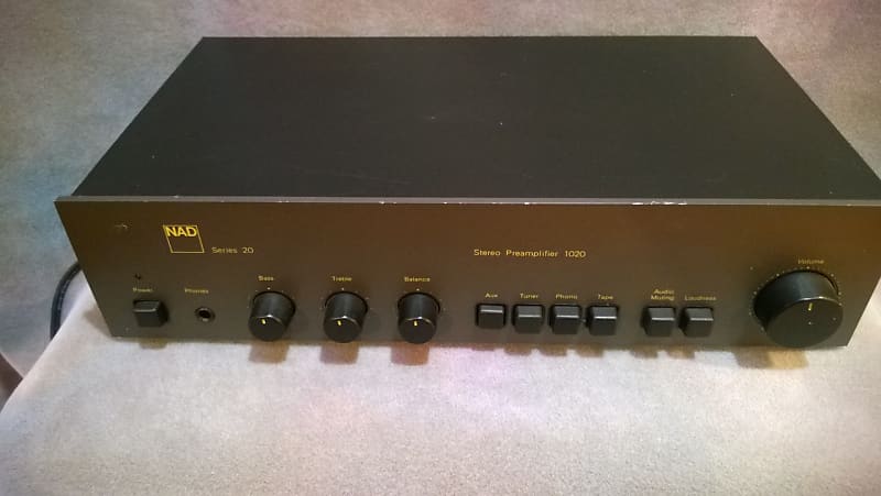 NAD 1020 Stereo Pre Amplifier (1982-85) | Reverb
