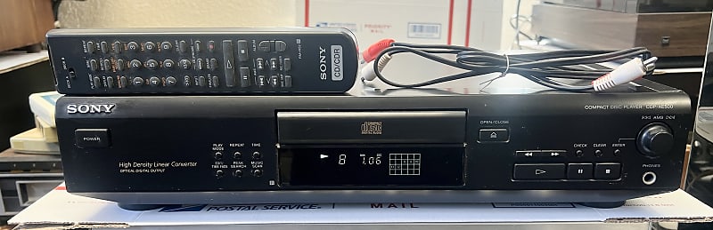 SONY CDP-XE500 CD Player High Density Linear Converter w/ | Reverb