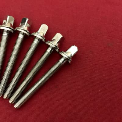 (12) DW 2” Tension Rods Chrome True Pitch TP30 Snare Drum | Reverb