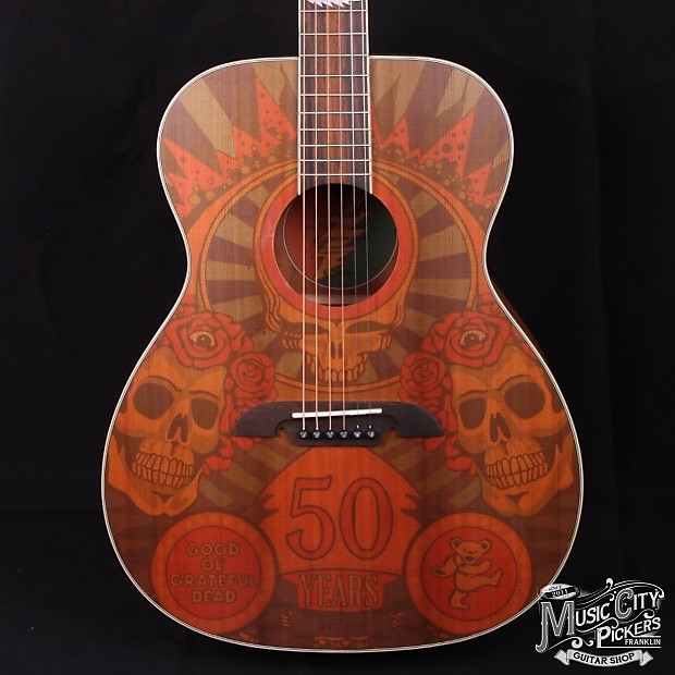 Alvarez Grateful Dead 50th Anniversary Acoustic Guitar | Reverb