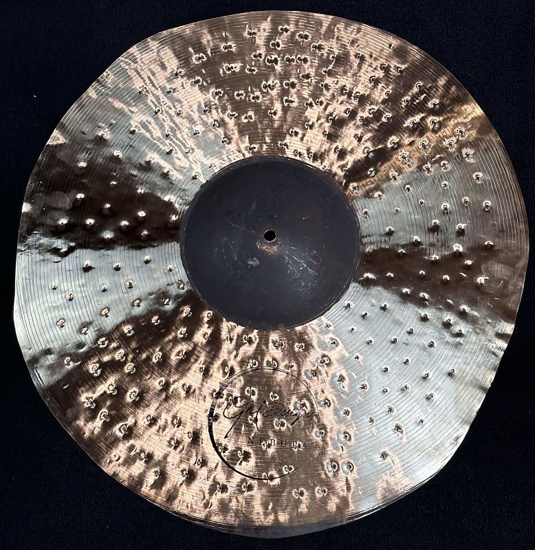 GM Designs 23" Nebula Lathed/Raw Bell Ride Cymbal - 2548g | Reverb