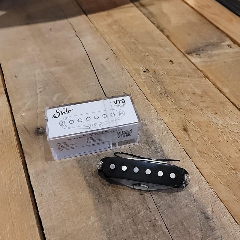 Suhr V70 Single Coil Bridge Pickup- Black | Reverb