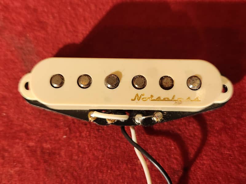 Fender Noiseless Single-Coil Pickup Aged White | Reverb