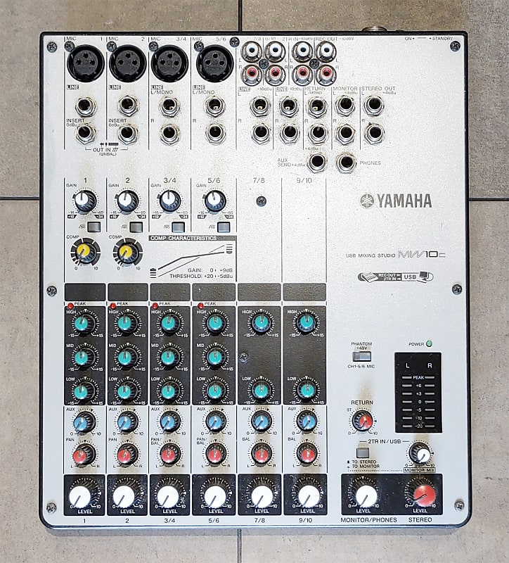 Yamaha MW-10C USB Mixing Studio Mixer | Reverb