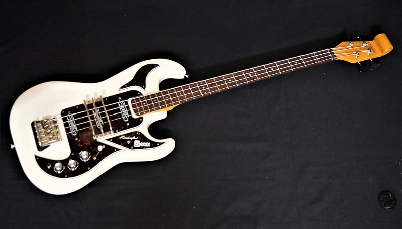 Burns 64 John Rostill Reissue Bass white | Reverb