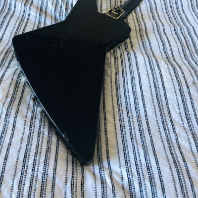 Charvel Explorer 1982 Black / Hawk Grafics | Reverb