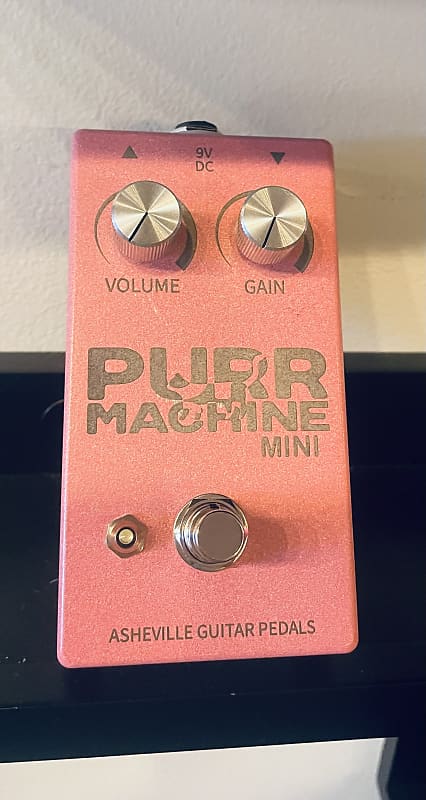 Asheville Guitar Pedals Purr Machine Mini 2025 - Pink | Reverb