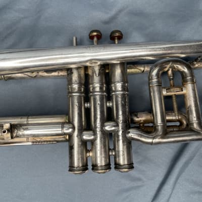1930 Conn 80a? Long Cornet (trumpet)project horn | Reverb