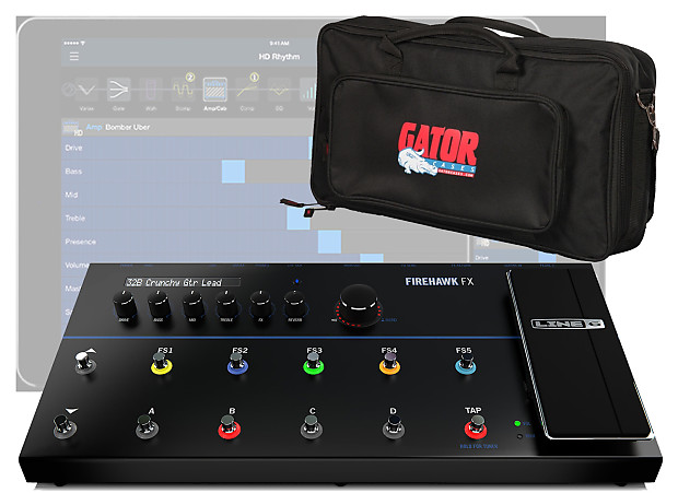 Line 6© Firehawk FX Multi Effects Pedal with iOS/Android App | Reverb