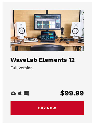 New Steinberg WaveLab Elements 12 Audio Editing & Mastering | Reverb