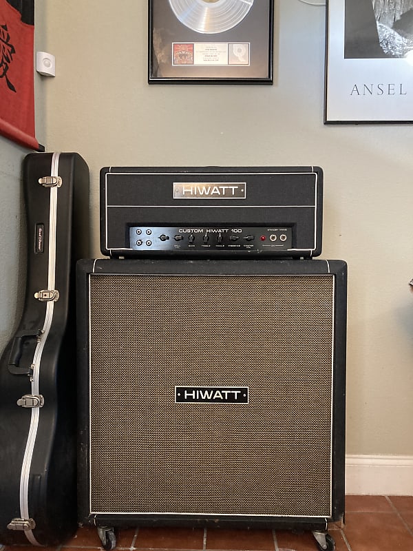 Vintage 1970s Hiwatt 100w Half Stack | Reverb