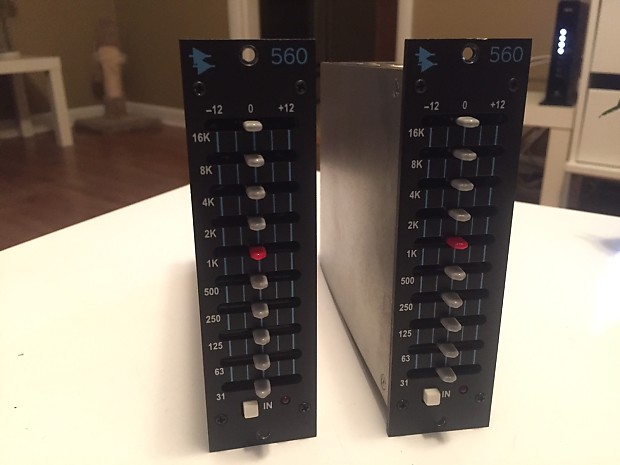 API 560 500 Series 10-Band Graphic Equalizer Sequential Pair | Reverb