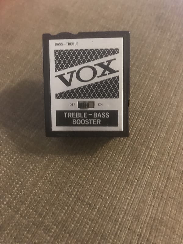 Vox treble bass booster | Reverb