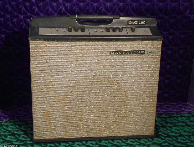 Magnatone M12 Custom Tube Amp Vintage 1965! Tone Monster! | Reverb