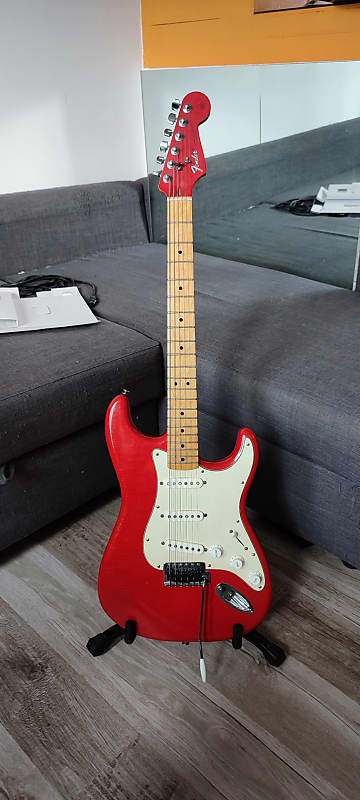 Fender Stratocaster MIM 2013 Custom Paint Upgraded | Reverb