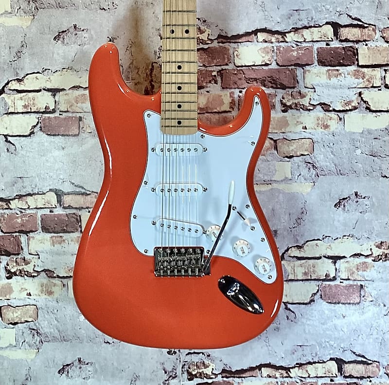 Fender Stratocaster Partcaster 2022 - Fiesta Red | Reverb Canada