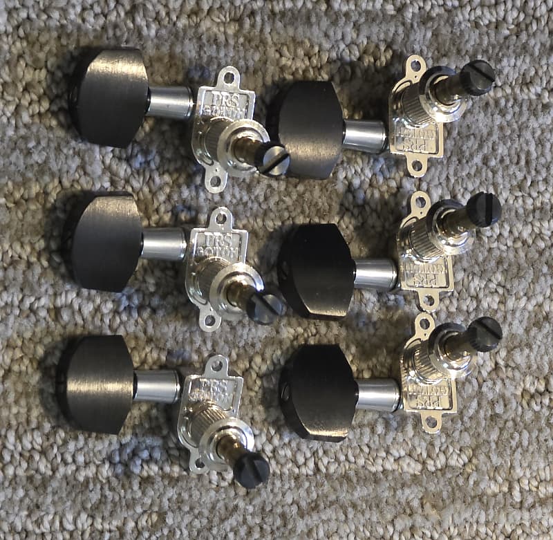 PRS Phase III Locking Tuners Black | Reverb