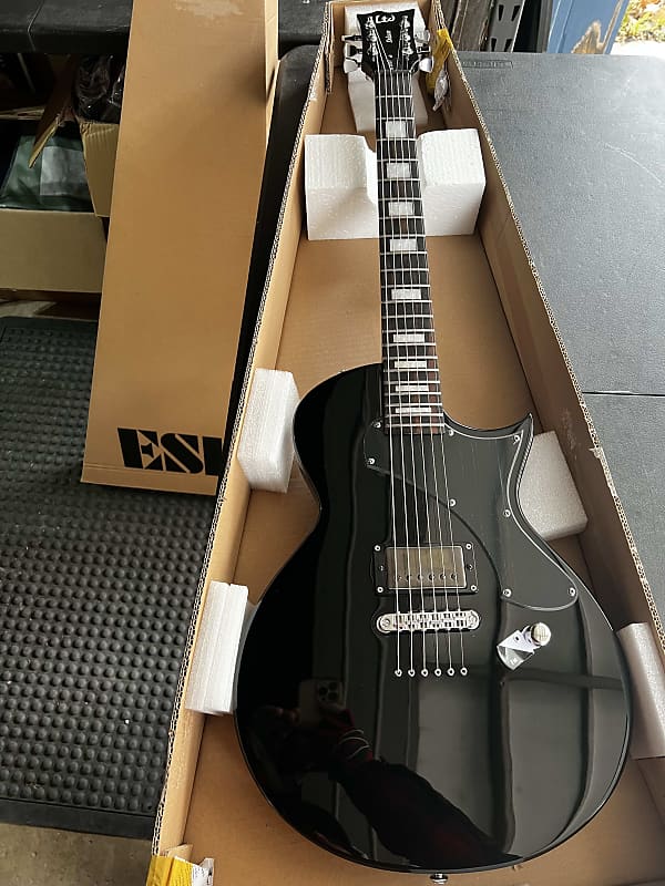 ESP LTD EC-01 Electric Guitar - Black | Reverb