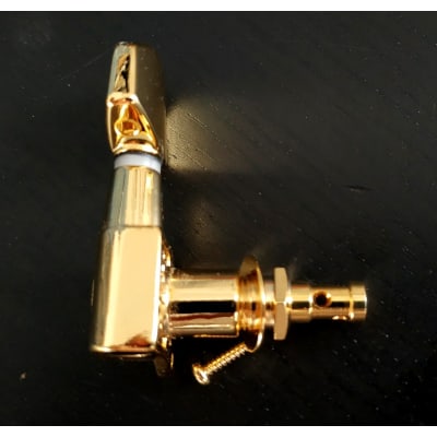 Left handed set of 6 in line Gold Wilkinson machine head with | Reverb