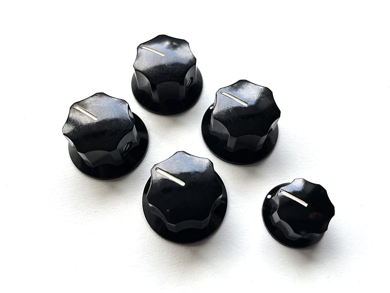 Rickenbacker 330 Vintage Control Knob Set / Bass Treble | Reverb