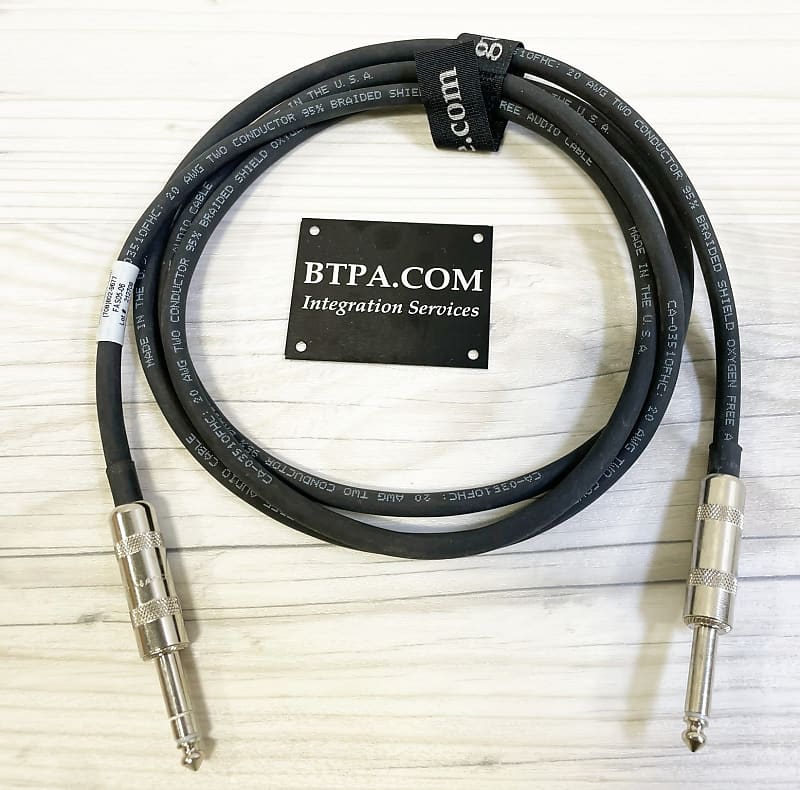BTPA Humbuster Cable for Fractal Audio Systems - 6ft long | Reverb