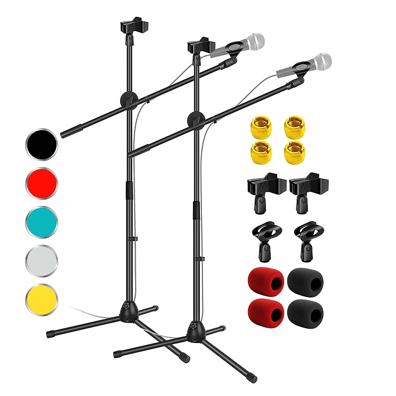 5Core Tripod Mic Stand Heavy Duty Adjustable Floor Microphone | Reverb