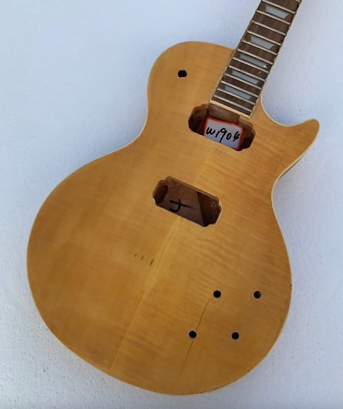 Les Paul LP Style Guitar Custom Body with Neck and Rosewood | Reverb