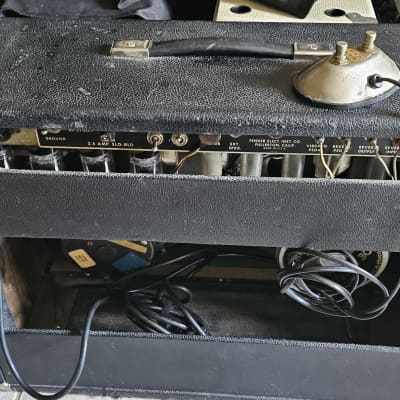 1965 Fender Twin Reverb Black Face 2-Channel 85-Watt 2x12" | Reverb