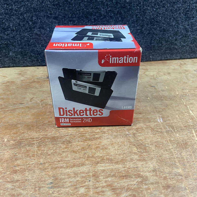 Imation 3.5" Floppy Diskettes 25 Pack IBM Formatted 1.44MB | Reverb