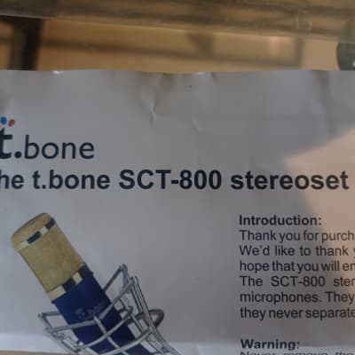 T.Bone SCT-800 + Rode NT1 | Reverb