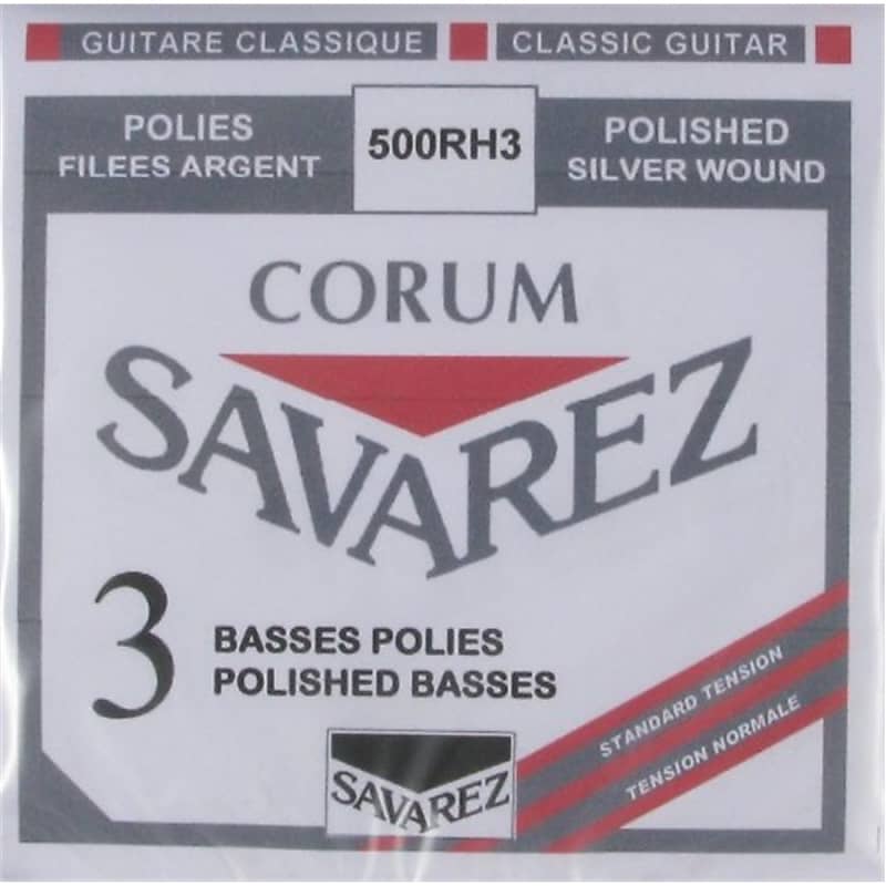 SAVAREZ 500RH3 Set 3 Bassi Corum Polish | Reverb