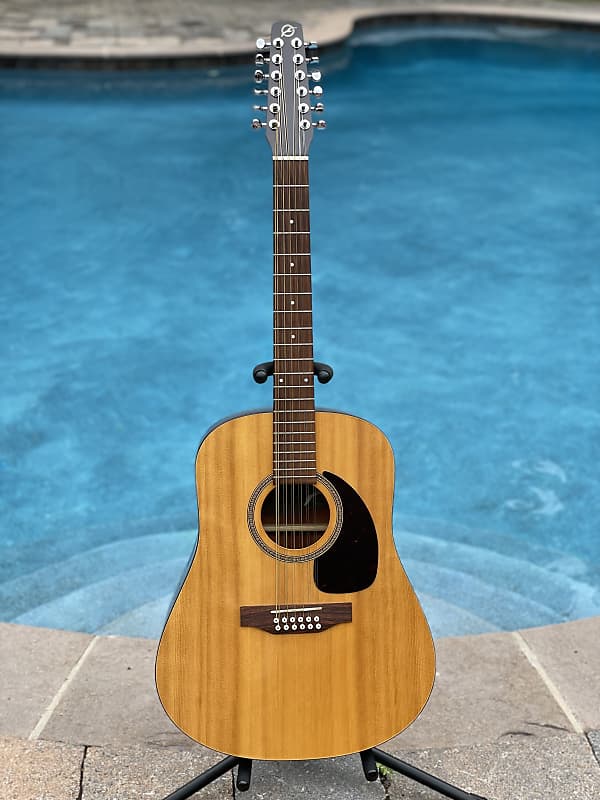 Seagull M12 Gloss Canada 12 String Acoustic/Electric w/case | Reverb
