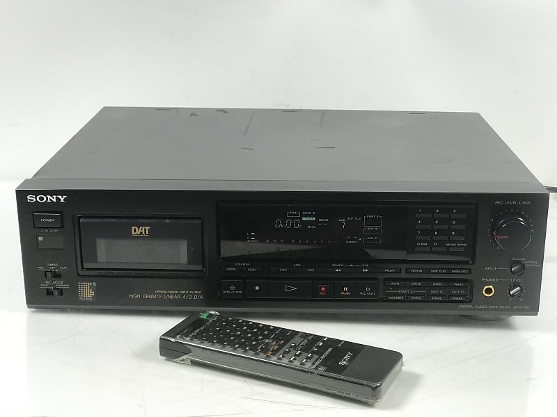 Sony DTC-700 Professional DAT Recorder w/ Remote | Reverb