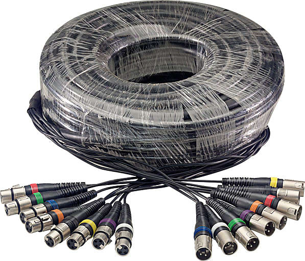 STAGG 30M 100' Multicore Multi-channel Recording Snake Cable | Reverb