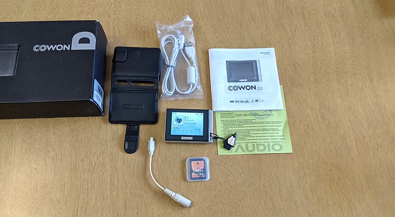 Cowon D2 16GB Digital Media MP3 Player. +SD card. | Reverb UK