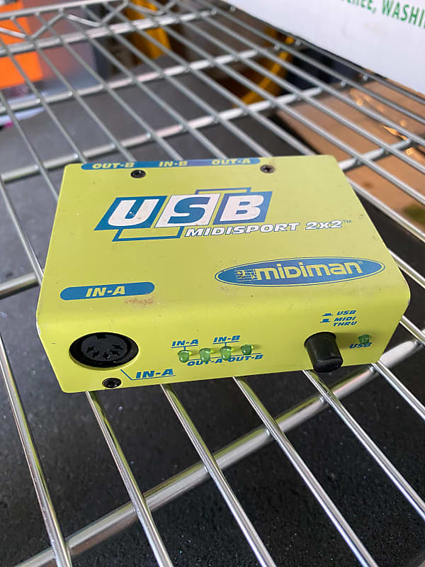 Midiman USB Midisport 2x2 - Green | Reverb