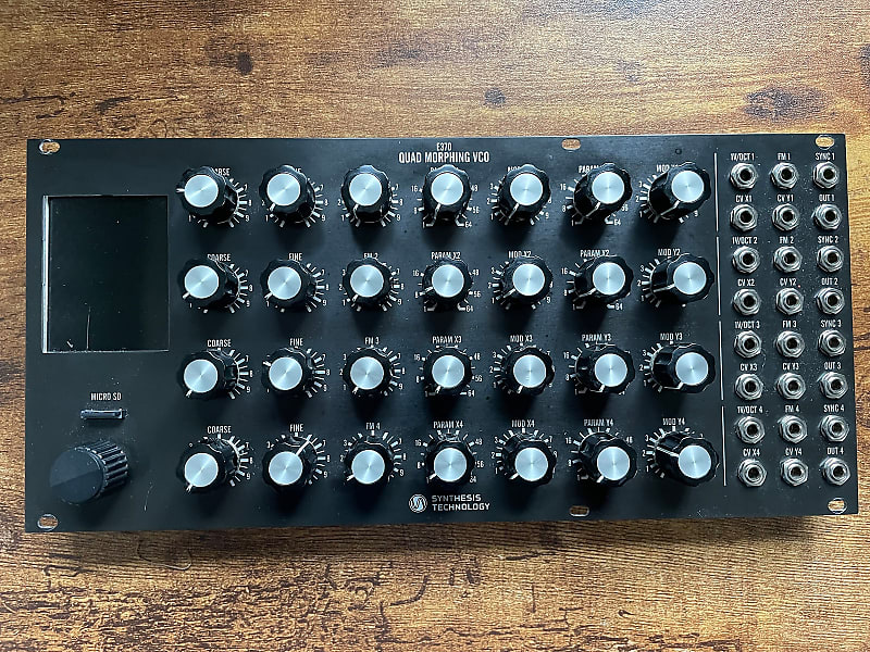 Synthesis Technology Quad Morphing E370 Quad Morphing VCO | Reverb